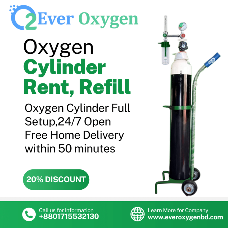 Ever Oxygen BD - Emergency Oxygen Cylinder Home Service in Dhaka, BD