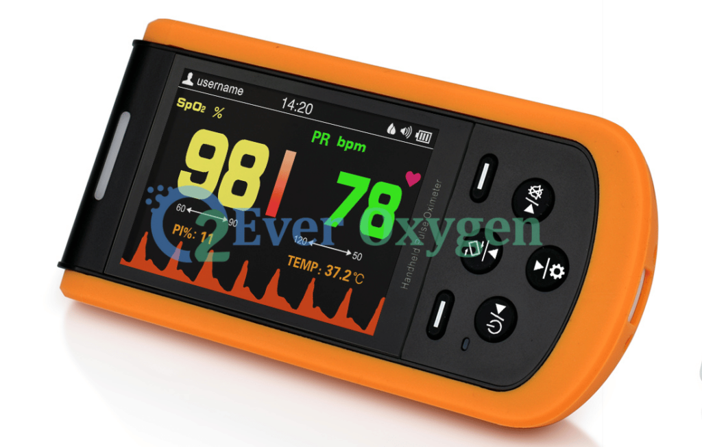 Creative SP-20 Color LED SPO2 Handheld Pulse Oximeter BD