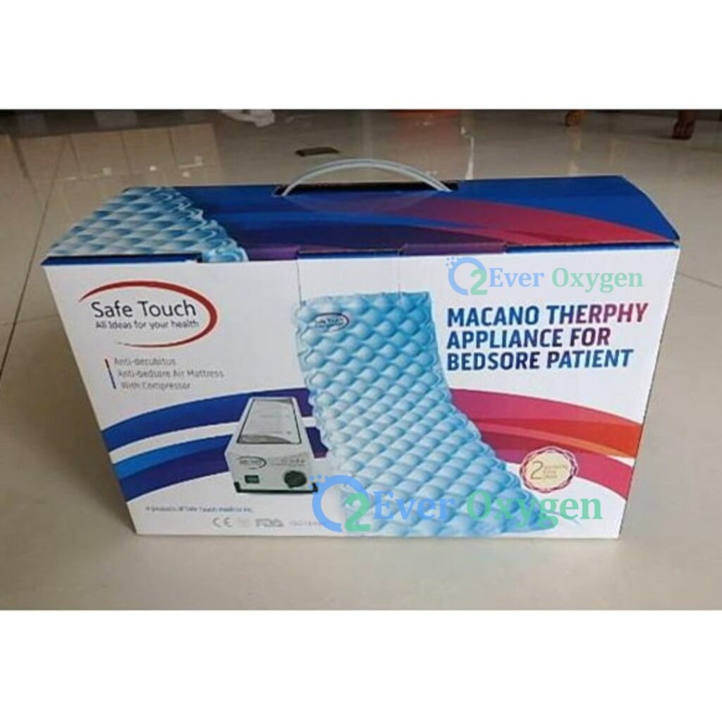 Safe Touch Anti-Decubitus Air Mattress with Compressor - Ever Oxygen BD
