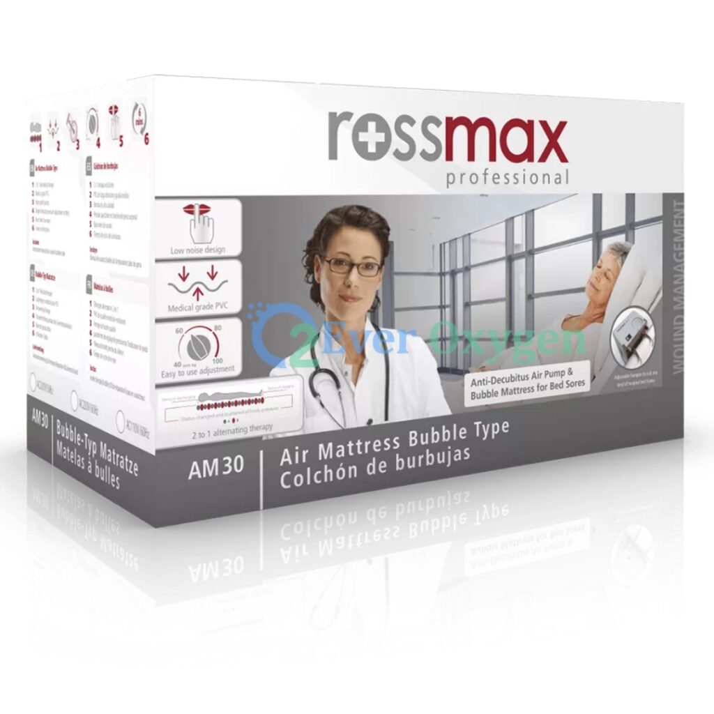 Rossmax AM30 Anti-Bedsore Bubble Air Mattress with Pressure Pump - BD